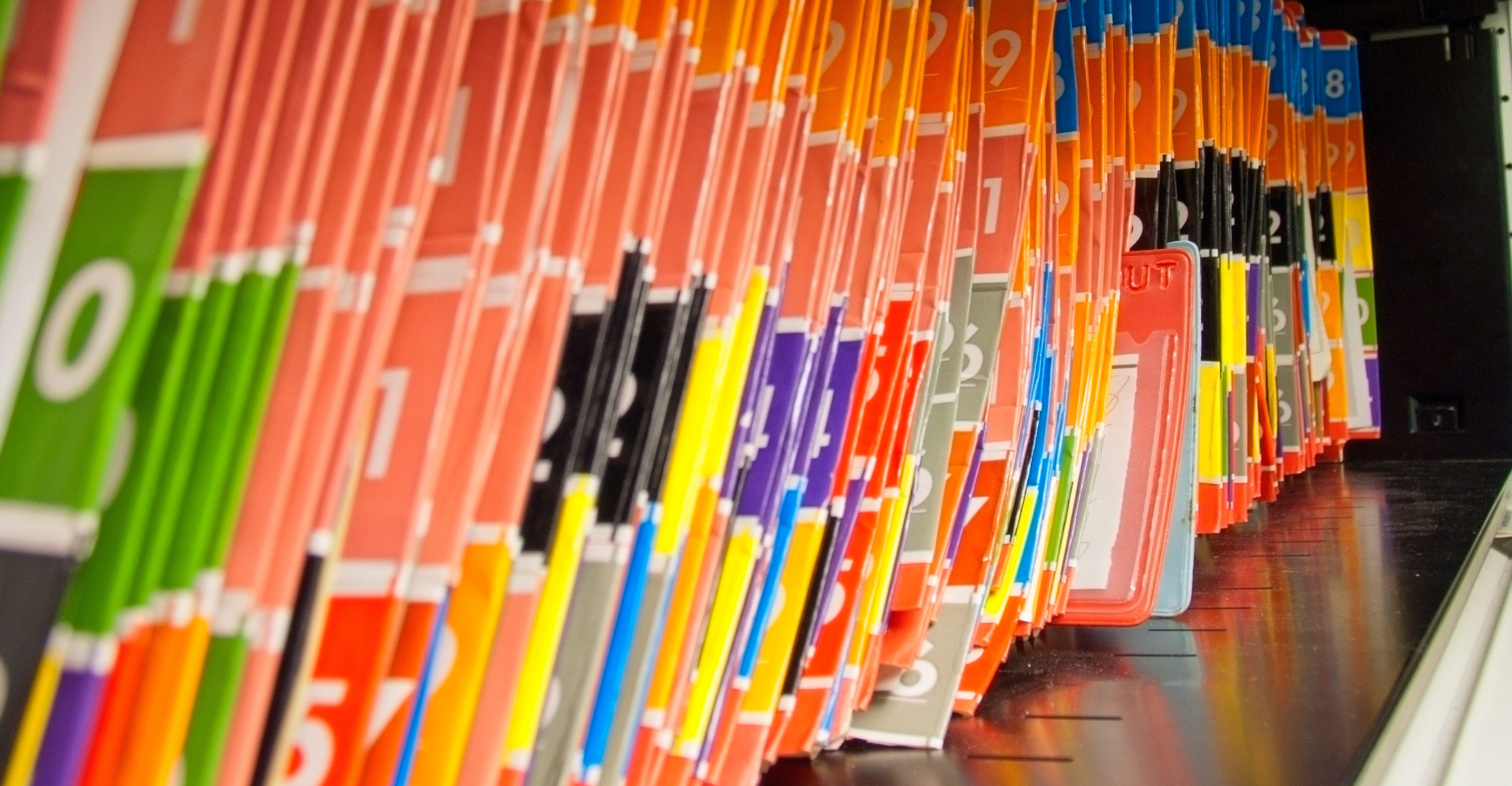 Medical Records folders. - Cathedral Answering Service